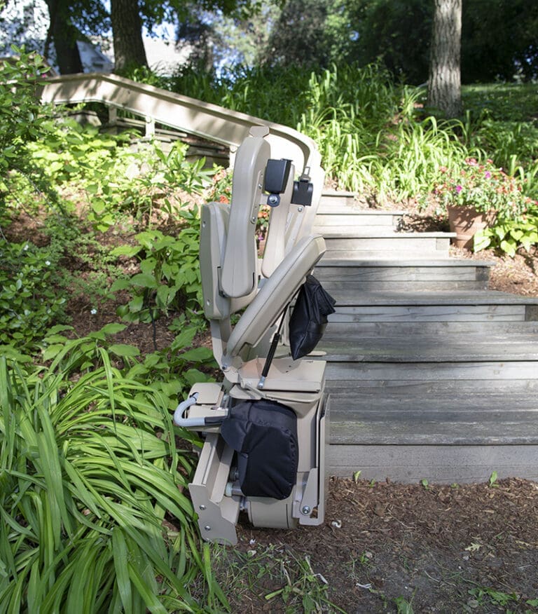 Elite Curved Outdoor Stair Lift | Access Stair Lifts